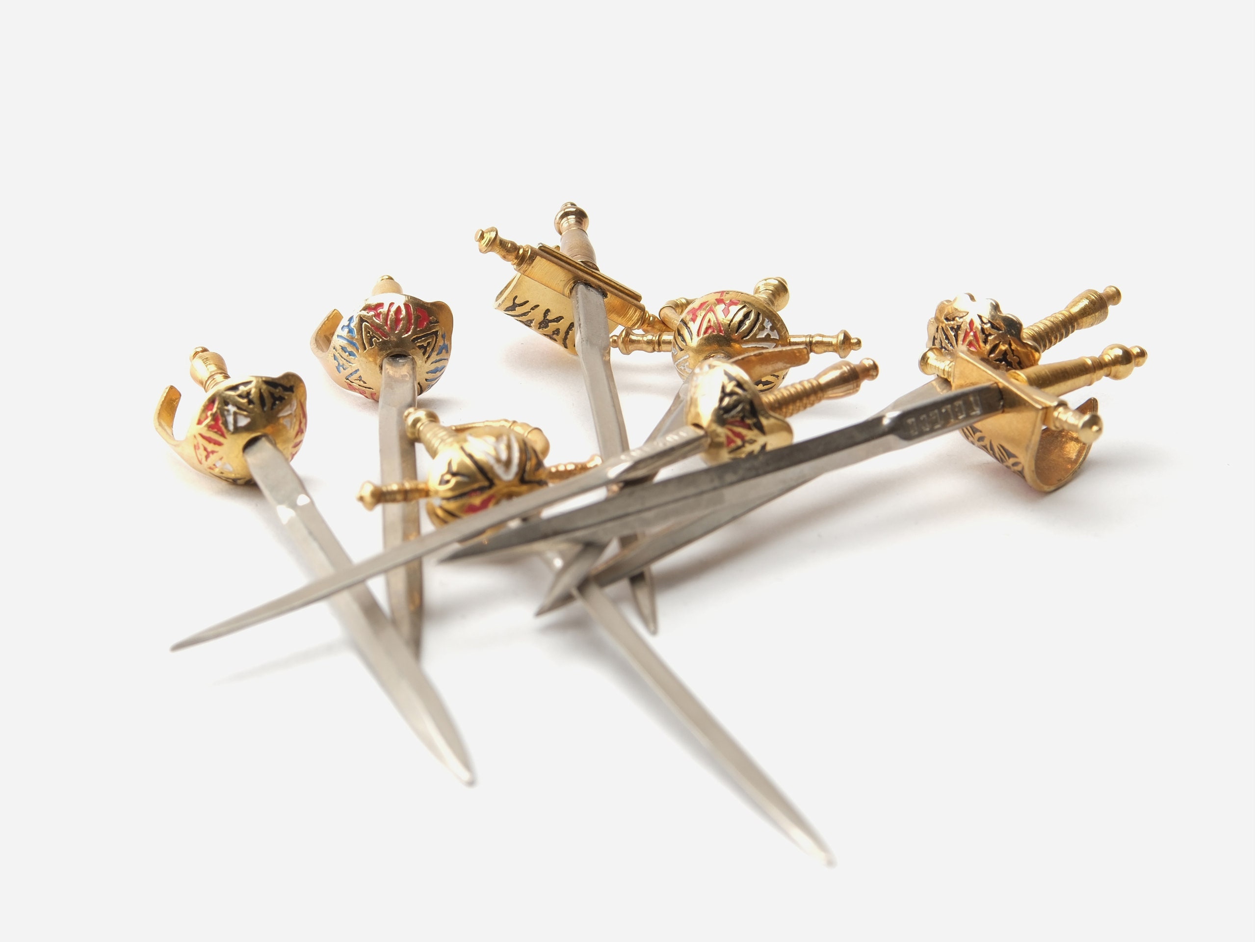 Eight Toledo Cocktail Swords in a Stand - Etsy