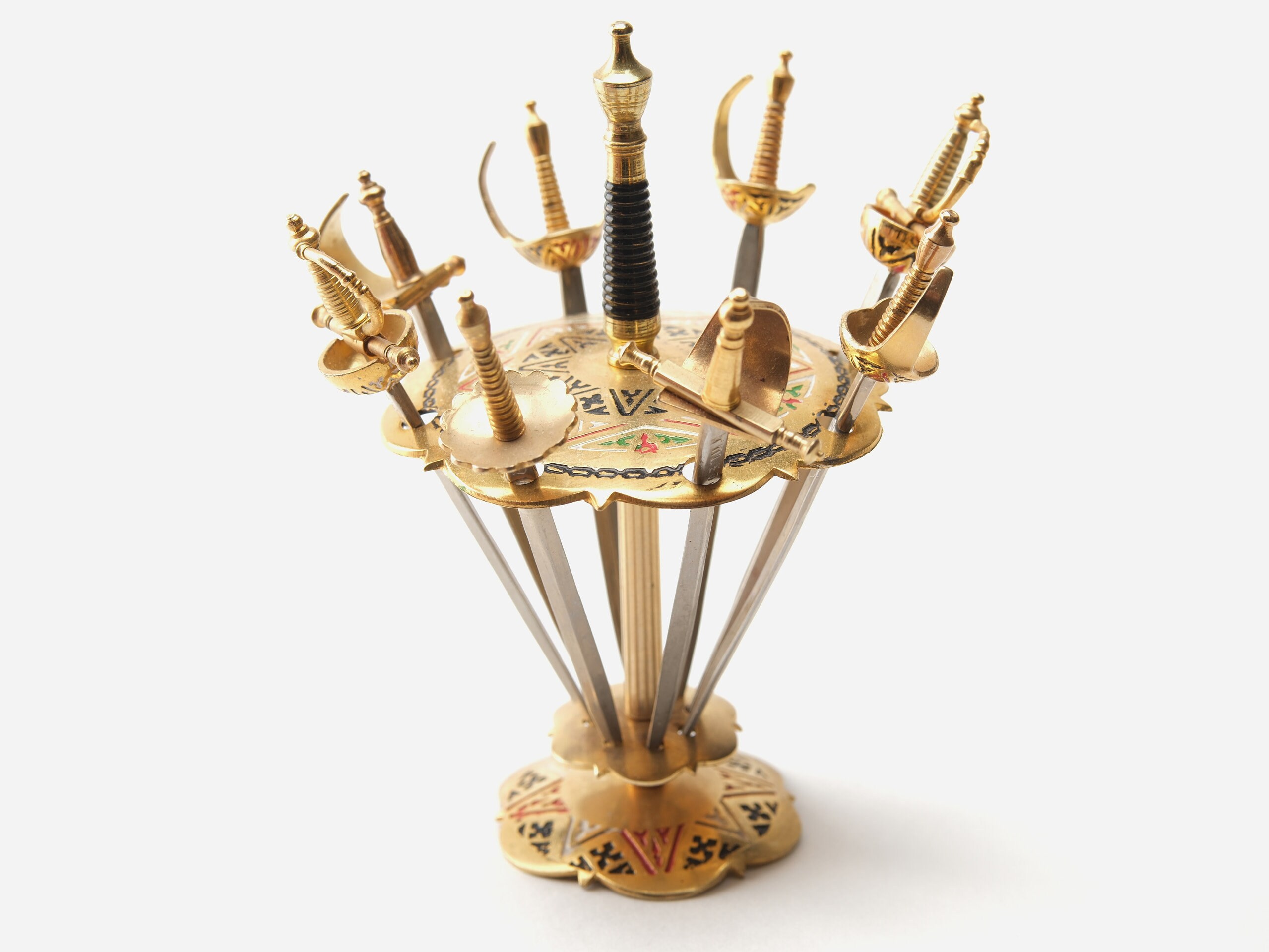 Eight Toledo Cocktail Swords in a Stand - Etsy