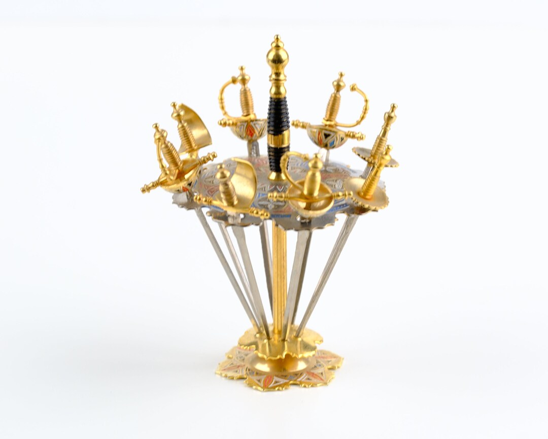 Eight Toledo Cocktail Swords in a Stand - Etsy