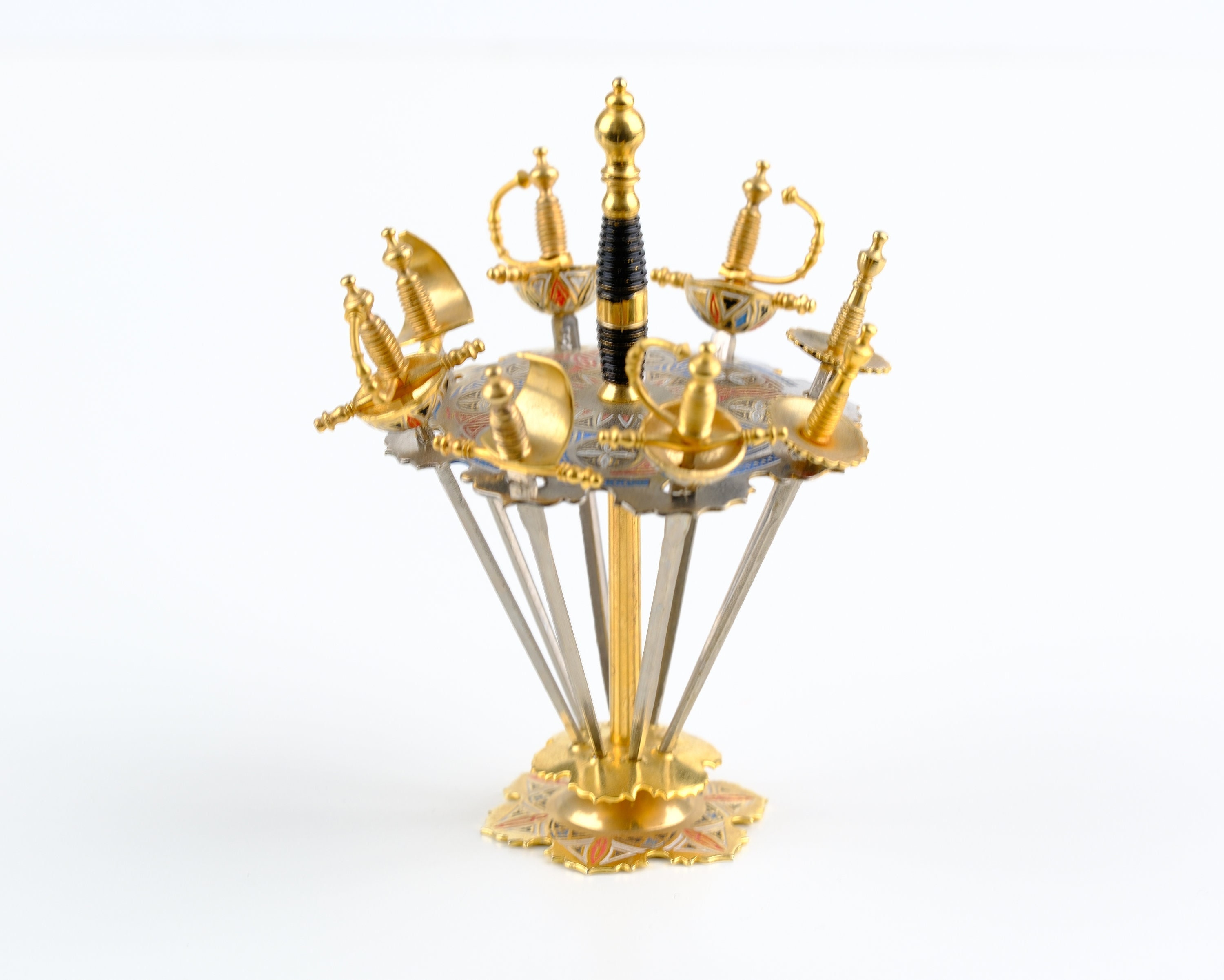 Eight Toledo Cocktail Swords in a Stand - Etsy