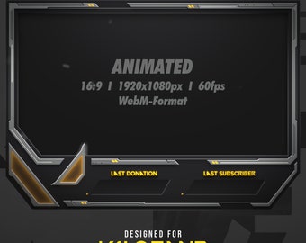 Animated Valorant Overlay Pack I Twitch Streaming Gaming I Startscreen ...
