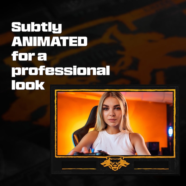 XL COD Black Ops 6 Animated Twitch Overlay Pack I Decoration Vault ...