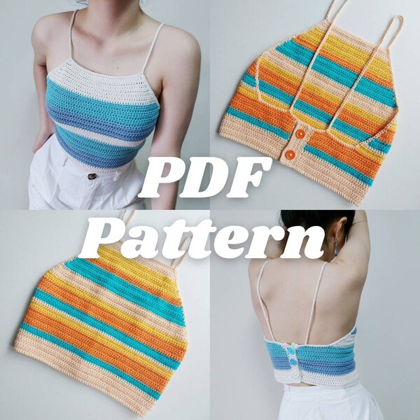 Halter Top Pattern - Etsy