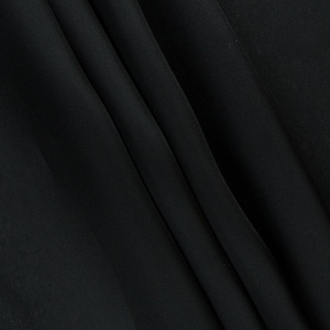 Black Silk Gazar Fabric - Etsy
