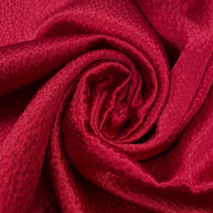 Ruby Hammered Silk Satin - Etsy