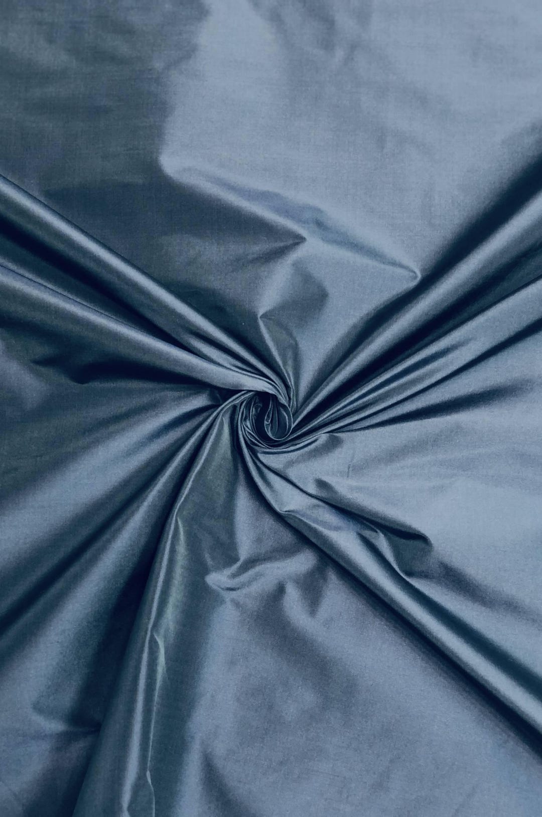 Ensign Blue Taffeta Silk Fabric - Etsy
