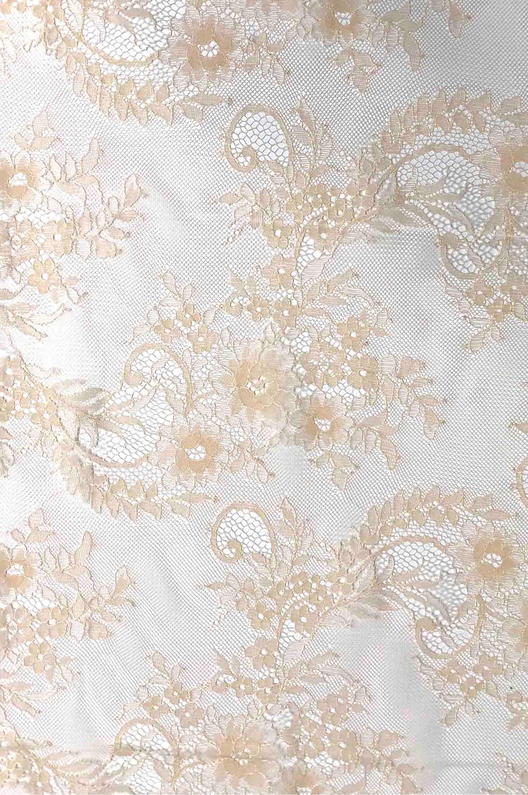 Dew French Plain Lace FLP-007 Fabric - Etsy