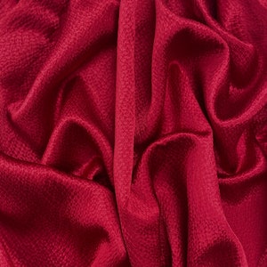 Ruby Hammered Silk Satin - Etsy
