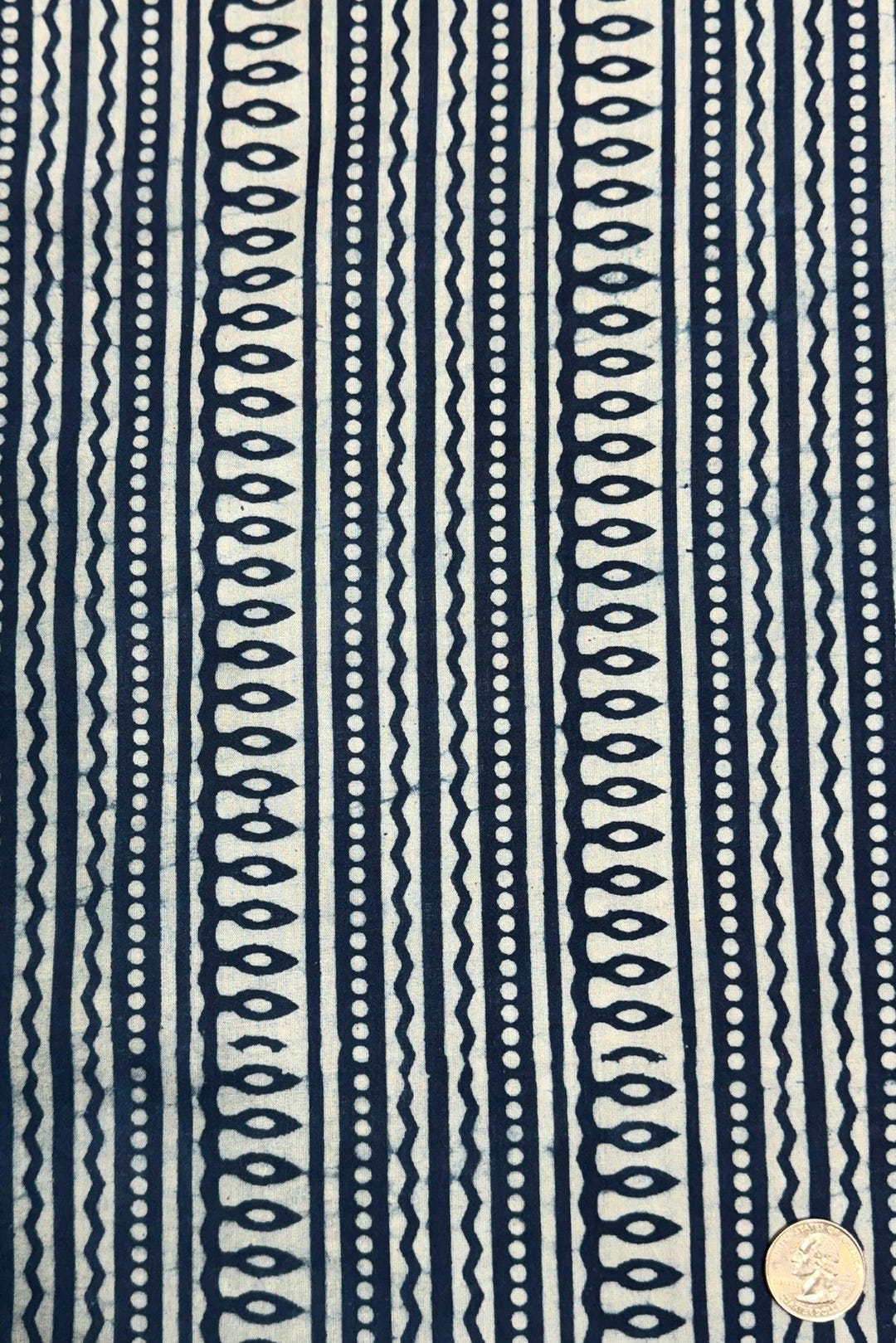 Indigo Blue CHP-234 Cotton Hand Prints - Etsy