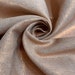 Bronze Shiny Metallic Linen - Etsy
