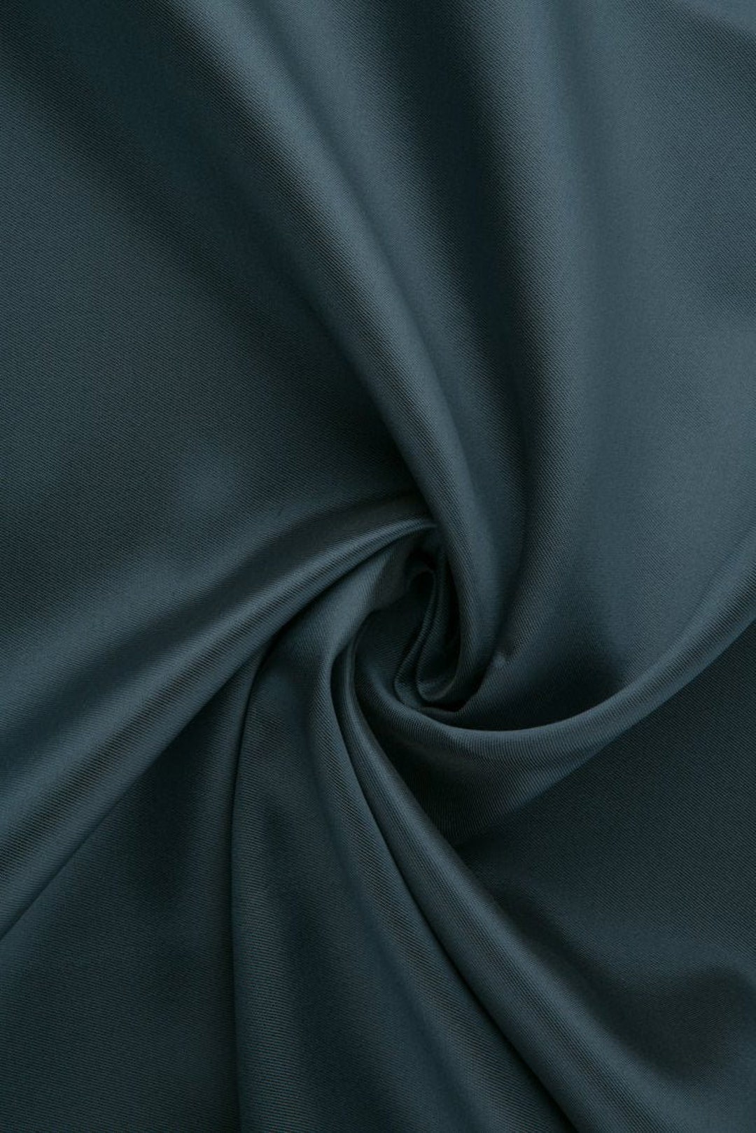 Blue Shadow Silk Wool Fabric - Etsy
