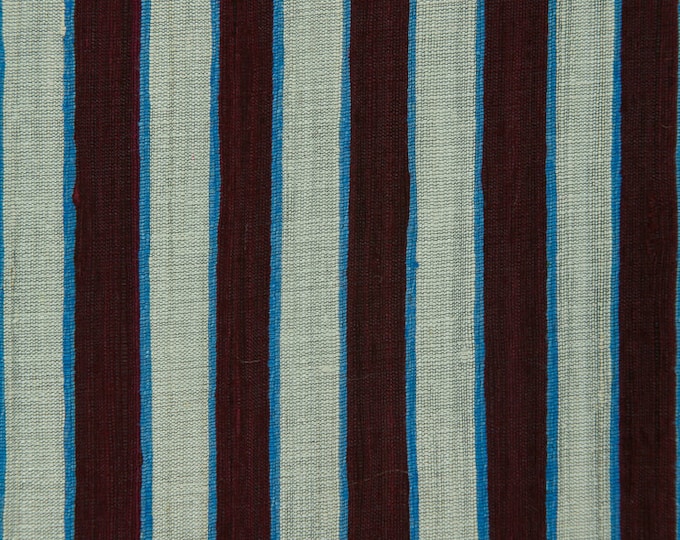 Cornflower Blue Linen Fabric by the Metre. Softened Linen Fabric by the ...