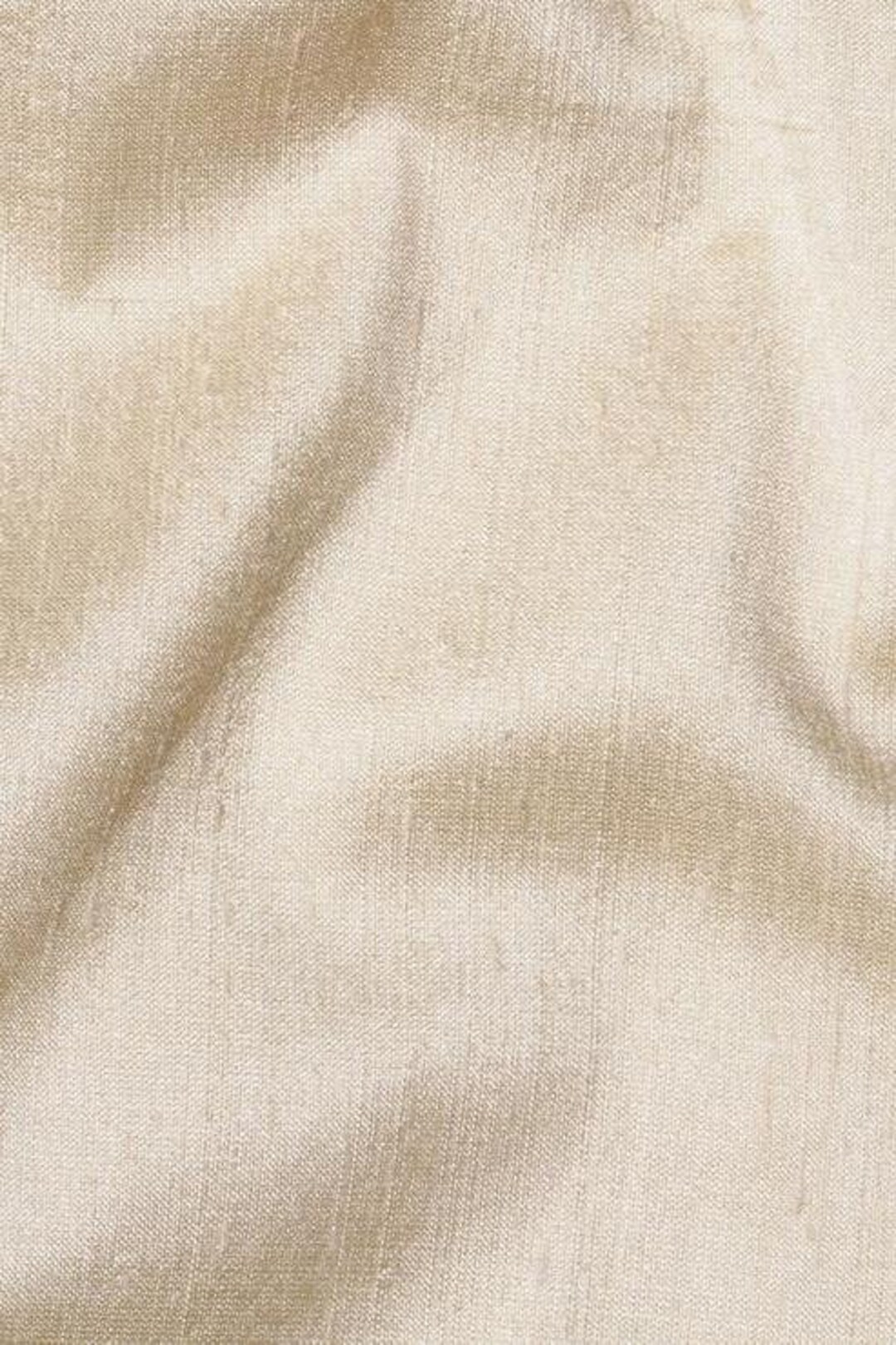 Chamomile Silk Shantung 44" Fabric - Etsy