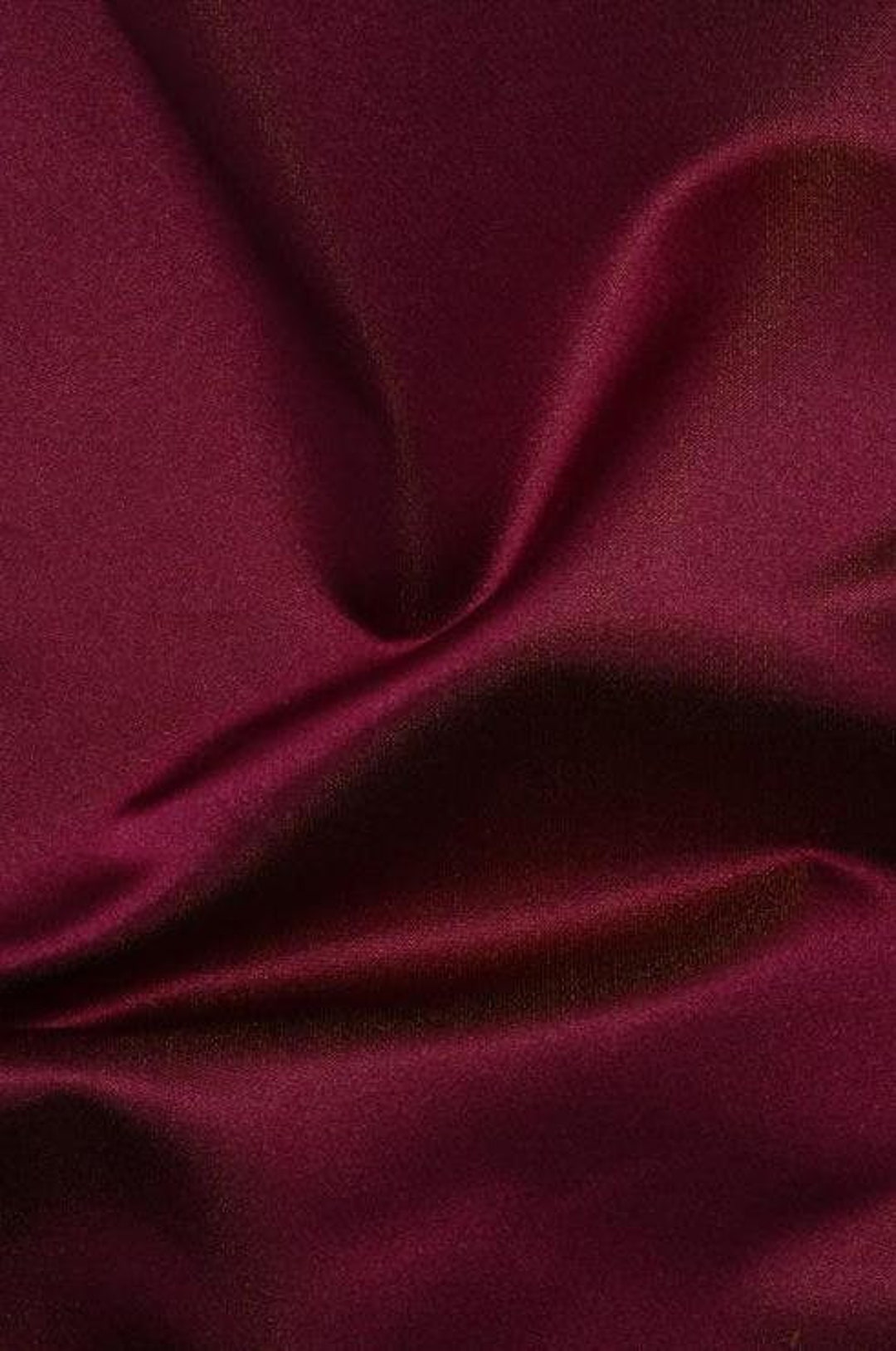 Magenta Silk Duchess Satin Fabric - Etsy