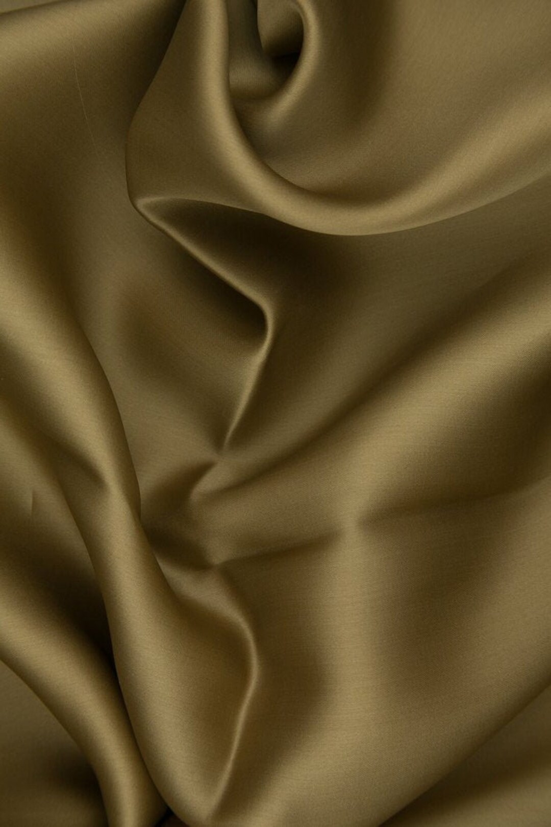 Ermine Brown Silk Satin Face Organza Fabric - Etsy