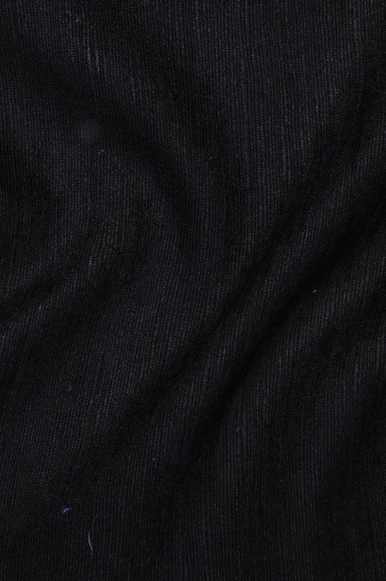 Black Katan Matka Silk Fabric - Etsy