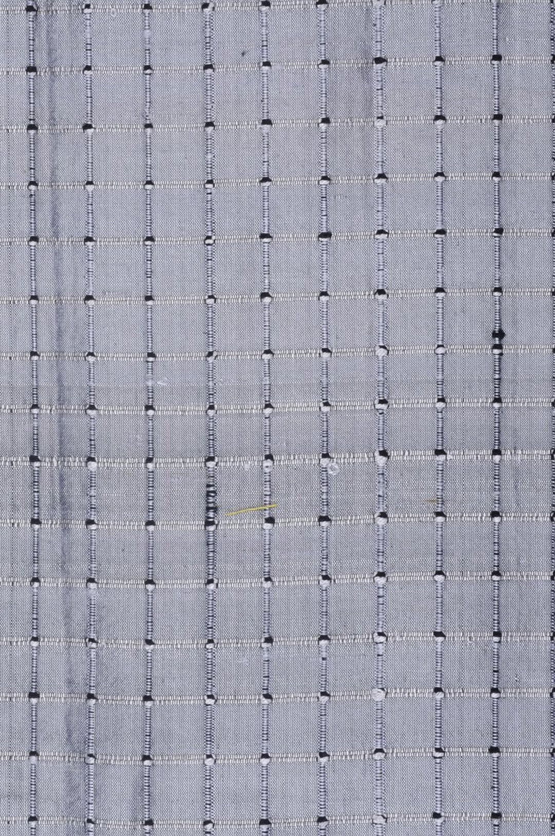 Pewter Gray Silk Shantung Windowpane 44" Fabric - Etsy