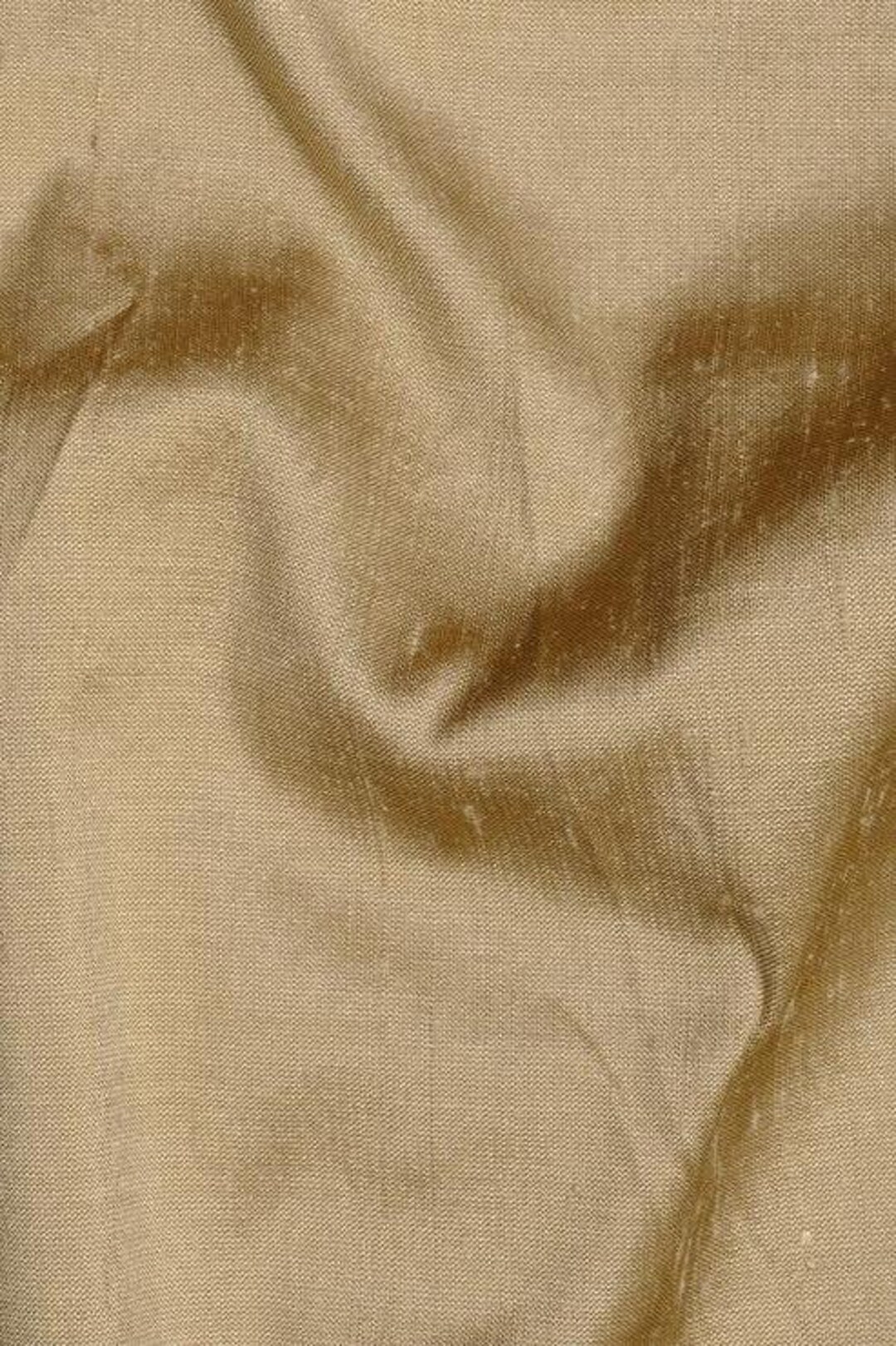Sahara Bronze Silk Shantung 54" Fabric - Etsy