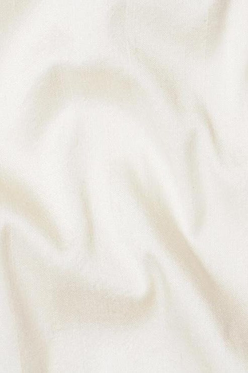 Cream Silk Shantung 54" Fabric - Etsy