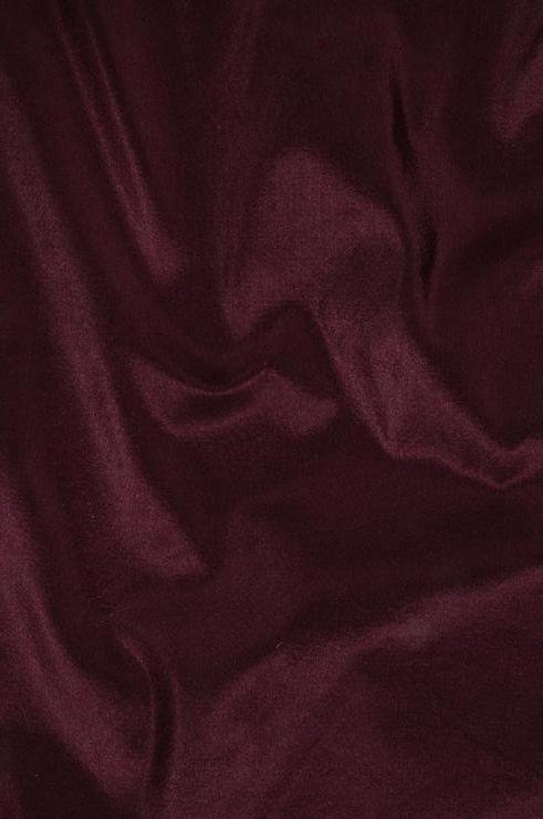 Dark Maroon Taffeta Silk Fabric - Etsy