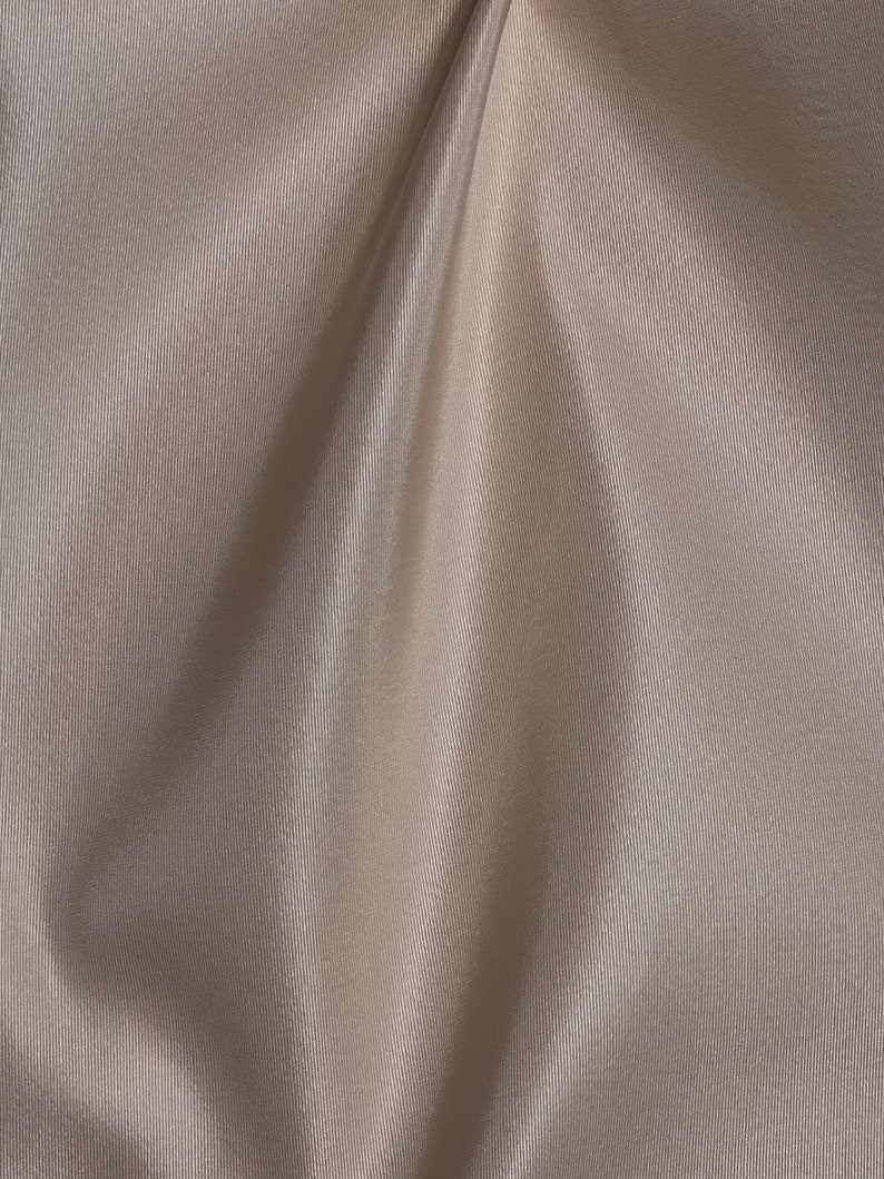Blush Italian Satin Faille Fabric - Etsy