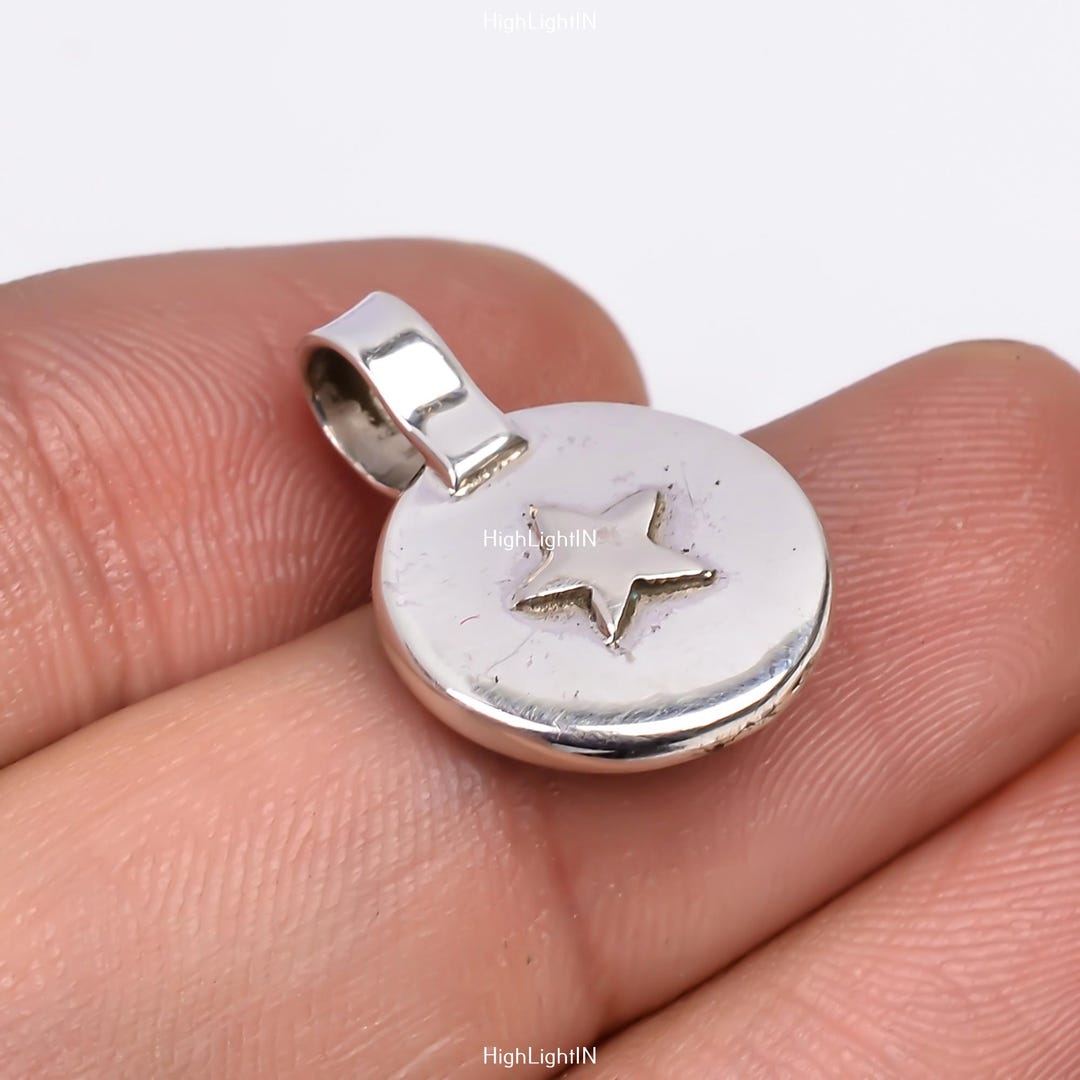925 Sterling Silver Pendant | Minimalist Jewelry | Dainty Pendant ...