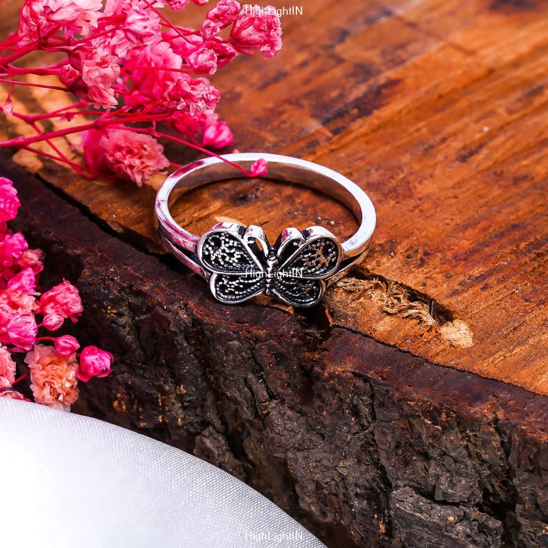 Butterfly Rings - Etsy