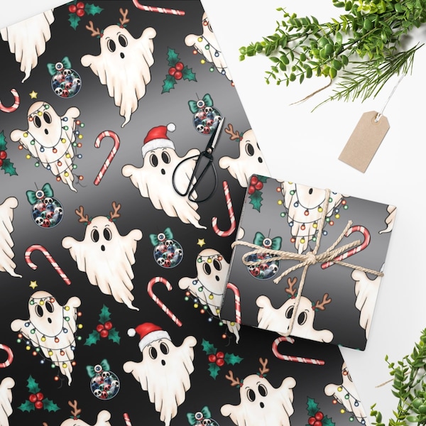 Spooky Wrapping Paper - Etsy