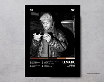 Nas Illmatic Album Poster - Etsy