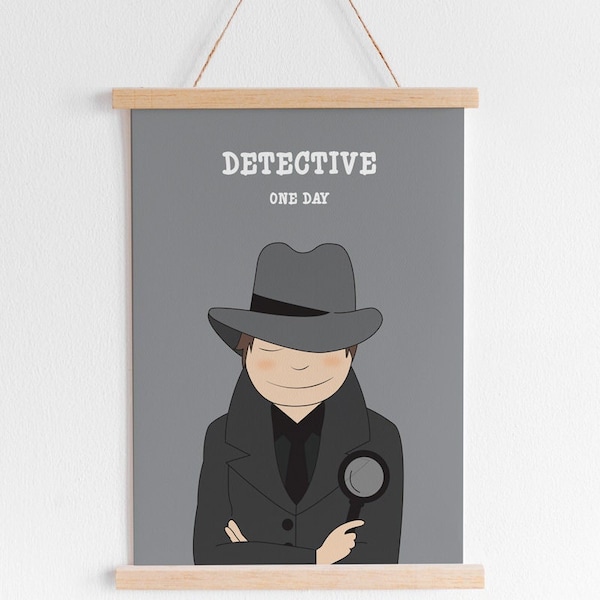 Police Detective Poster - Etsy