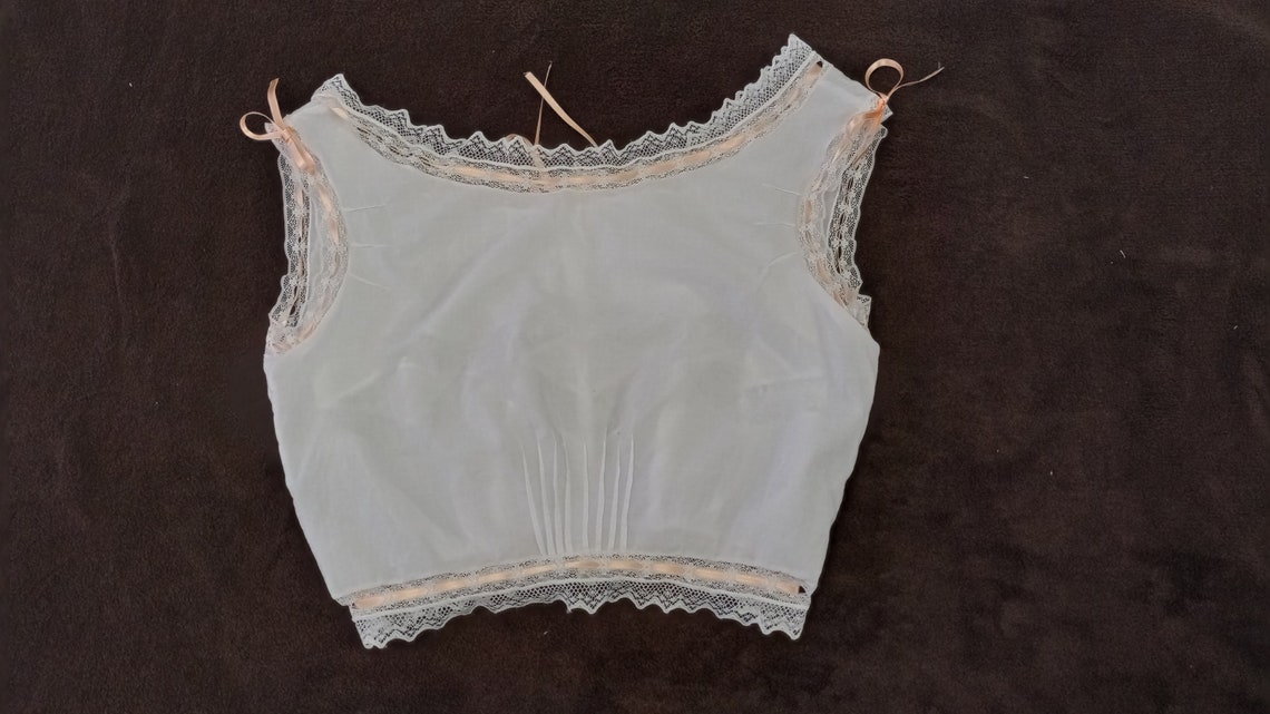 Edwardian Corset Cover 1900s Lingerie - Etsy