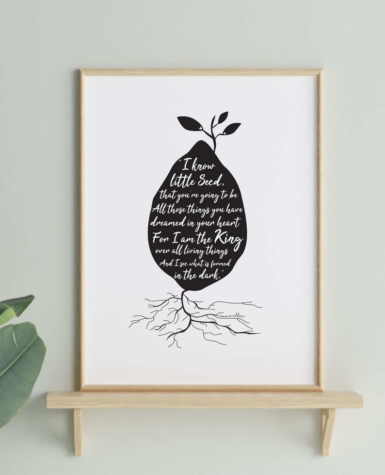 A Seed of Faith: Illustrated Children's Book, Christian Gift - Etsy