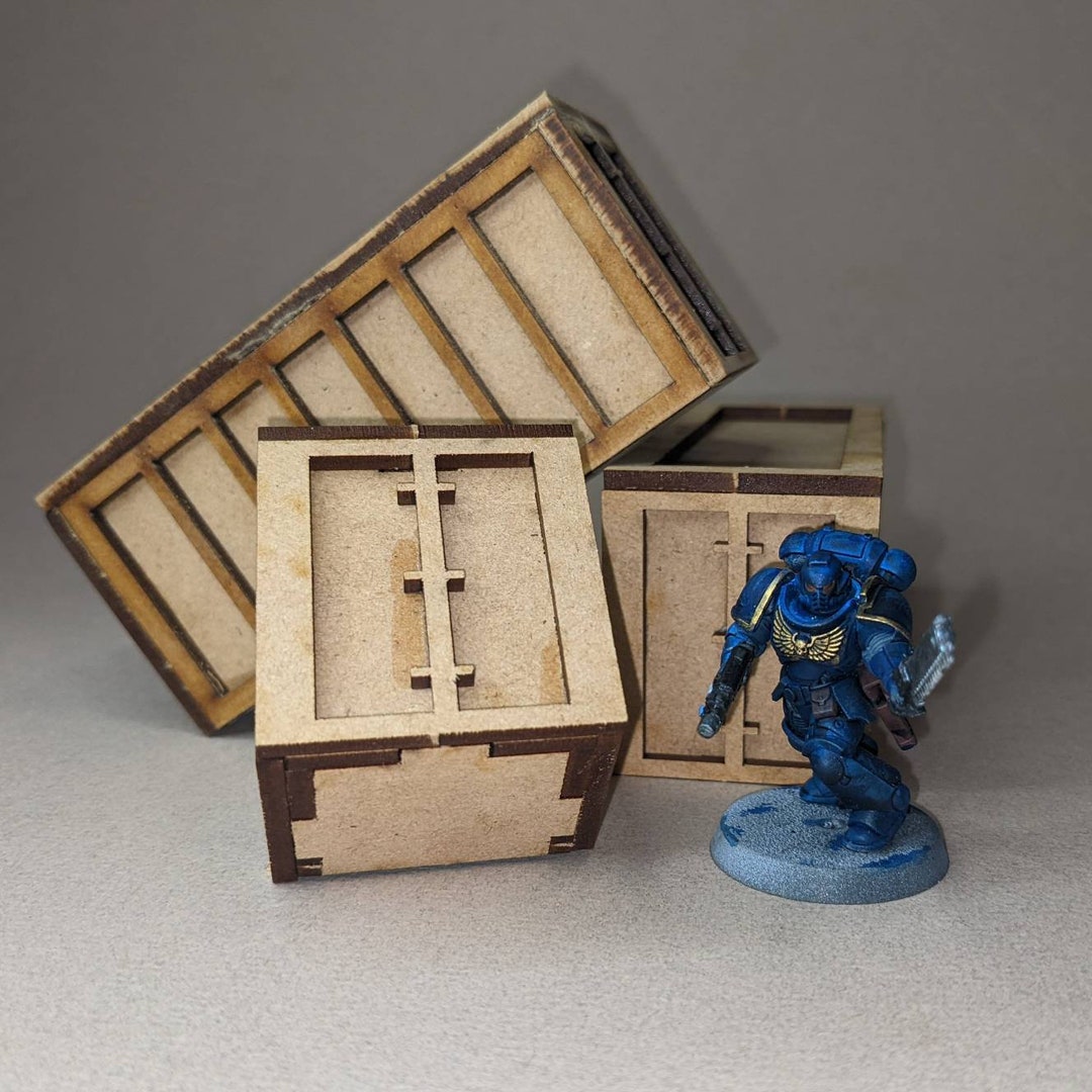 Laser Cut File Shipping Containers 3 Styles SVG Lightburn - Etsy