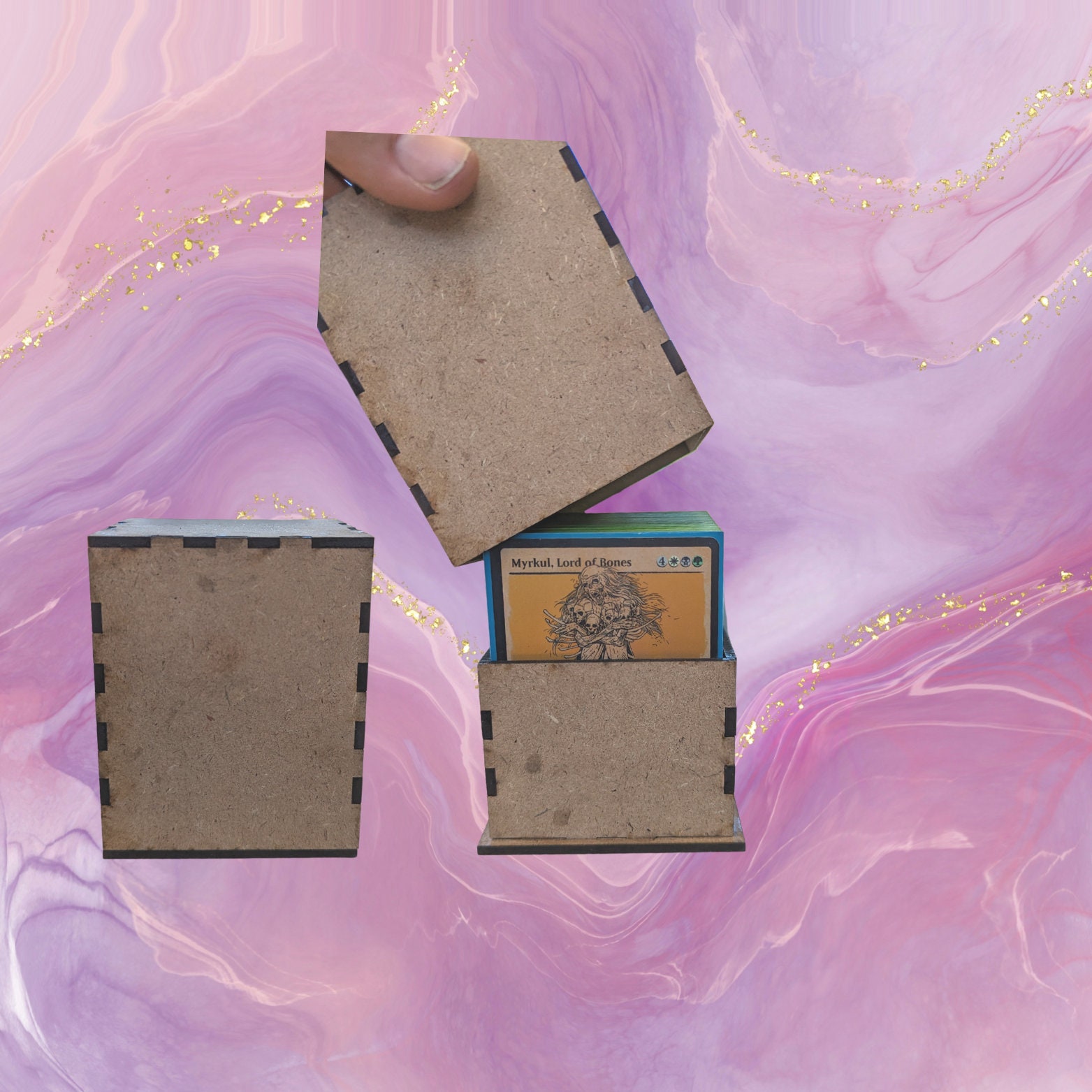 Laser Cut File Magic the Gathering Deck Box SVG - Etsy