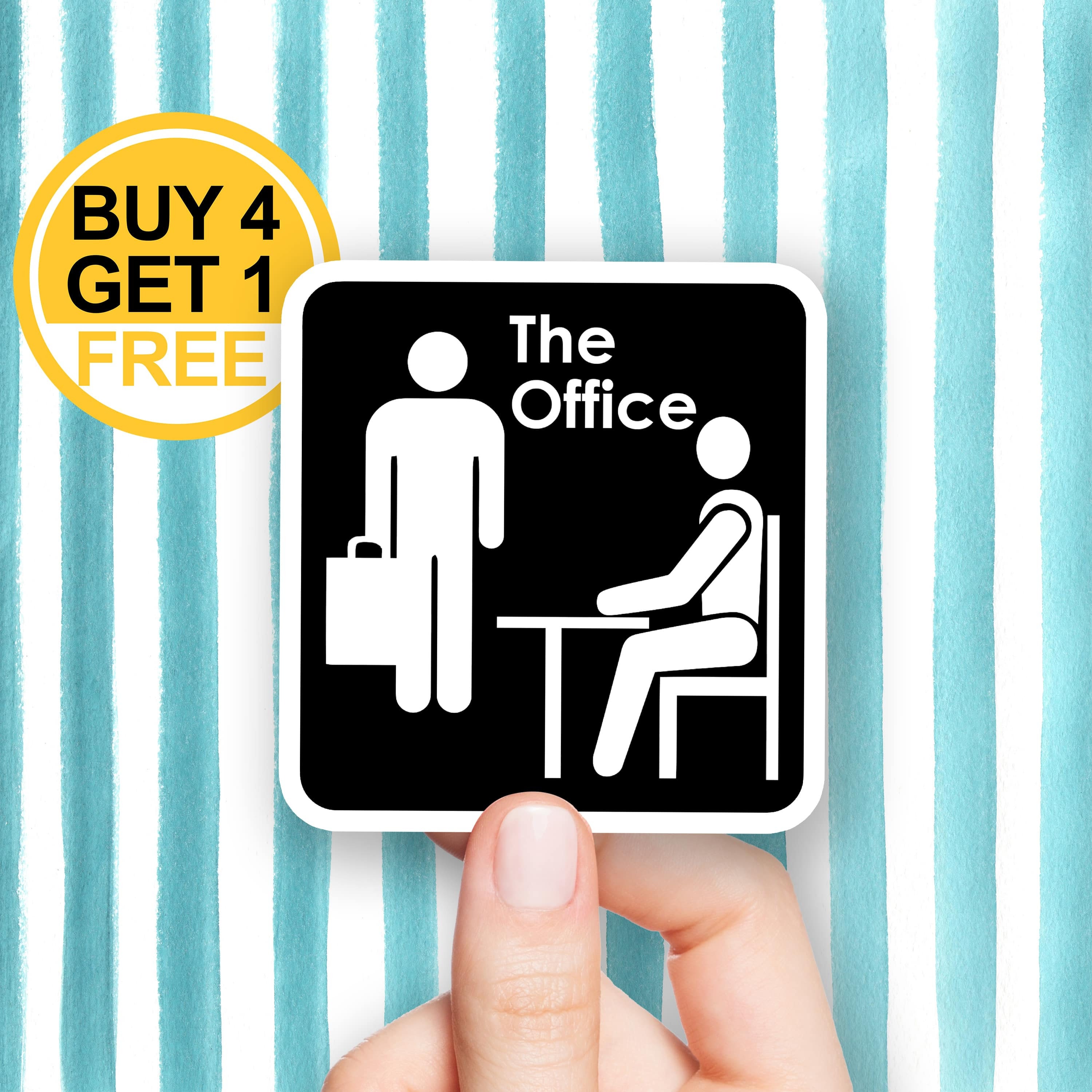 The Office Sticker Fun Sticker Trendy Tv Show Sticker Laptop | Etsy