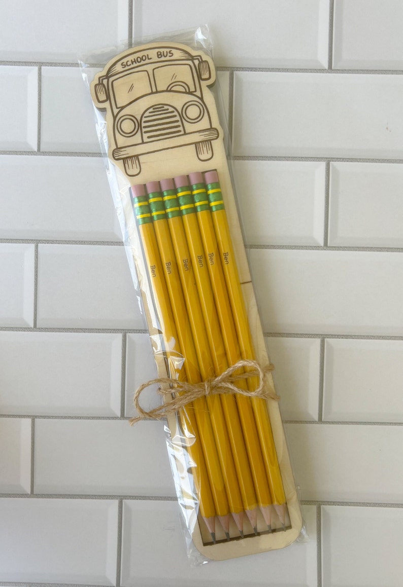 Gymnastics Pencil Set - 6 Personalized Pencils - Engraved Pencils ...
