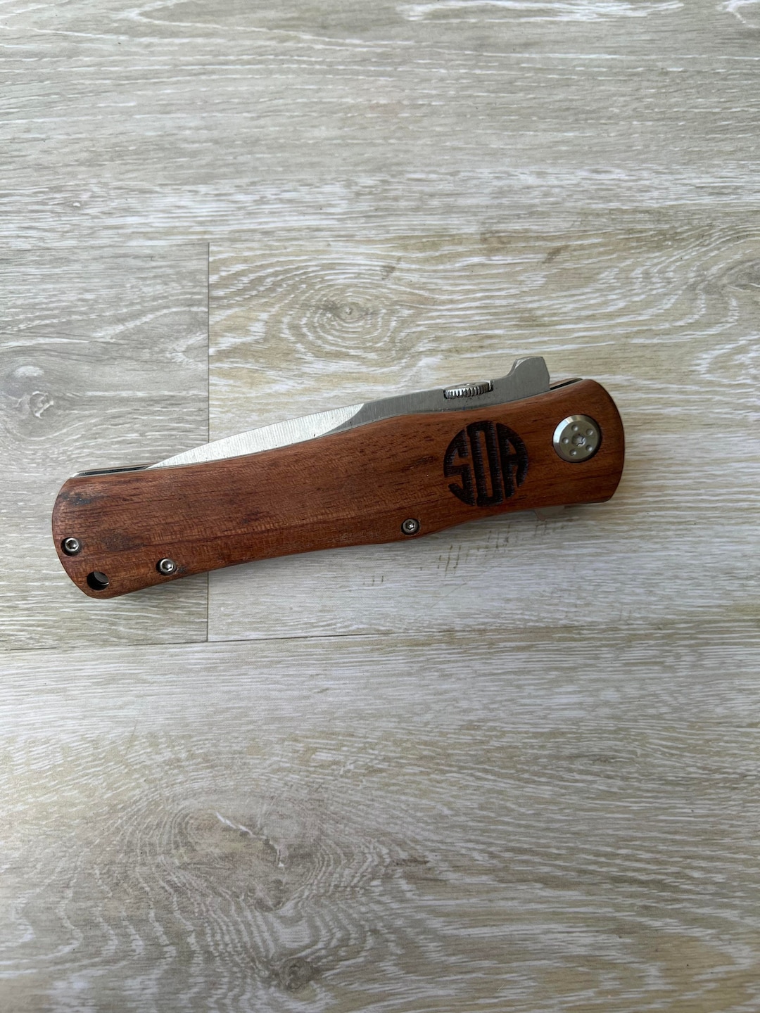 Monogrammed Pocket Knife Personalized Knife for Husband - Etsy