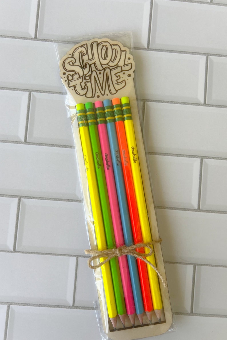 Gymnastics Pencil Set - 6 Personalized Pencils - Engraved Pencils ...