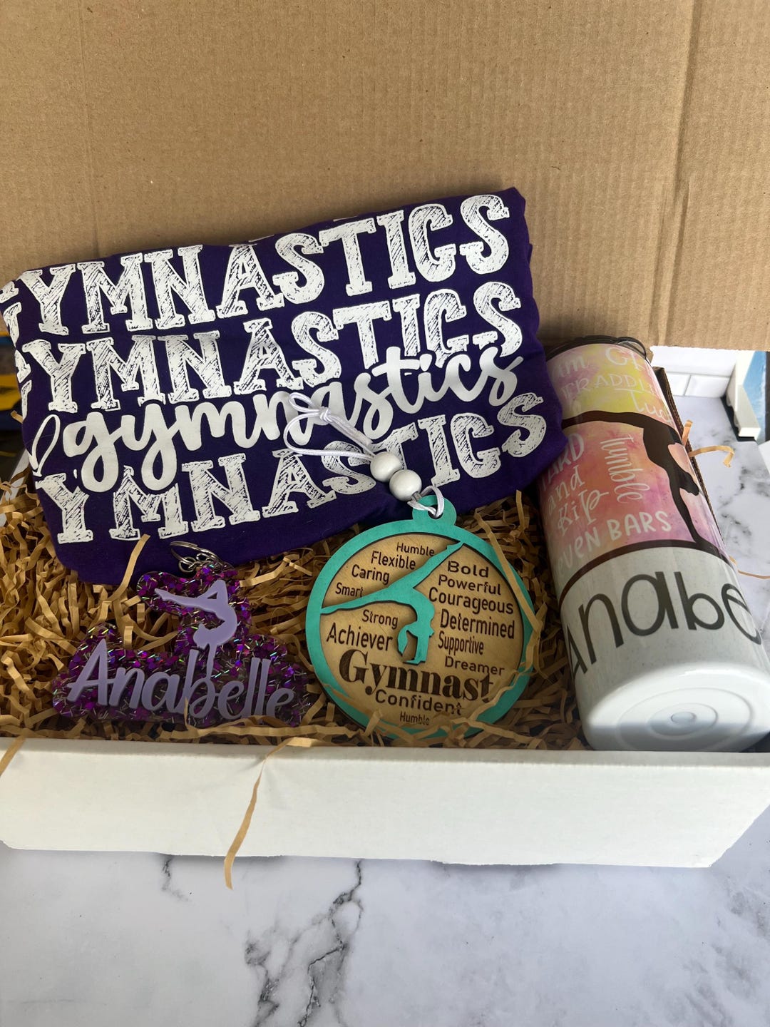 Gymnastics Gift Box - Gymnast Gift - Christmas Gift - Gift for Girls ...