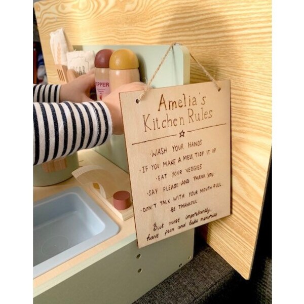 Wooden Kitchen Signs - Etsy UK