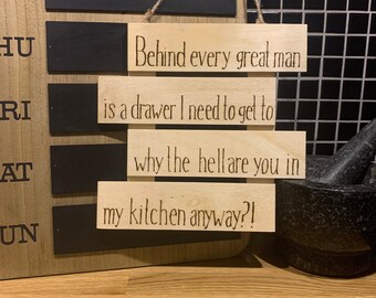 Behind Every Great Man - Etsy