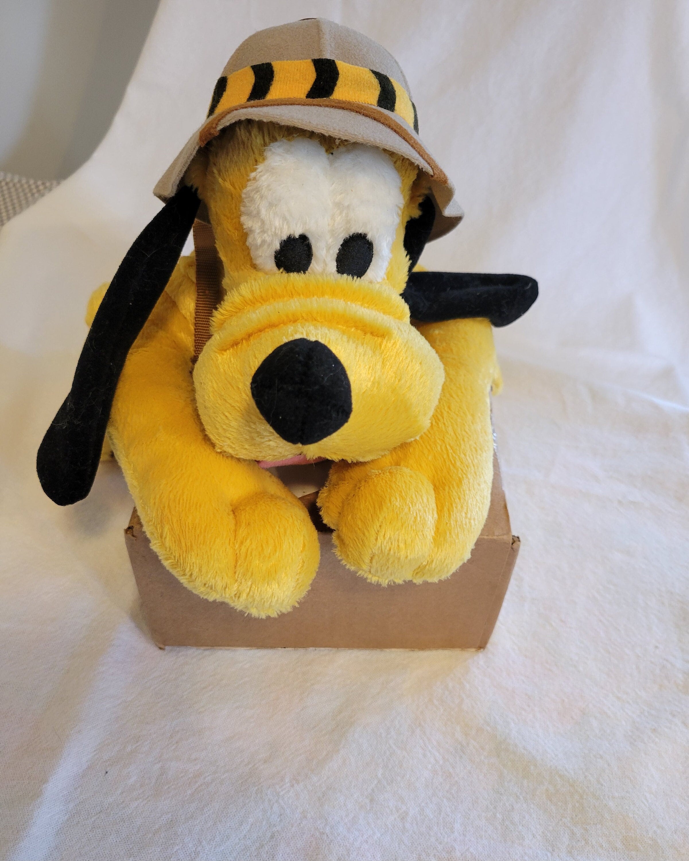 Pluto Disney Animal Kingdom, Pluto Plushie, Vintage 2000, Perfect ...