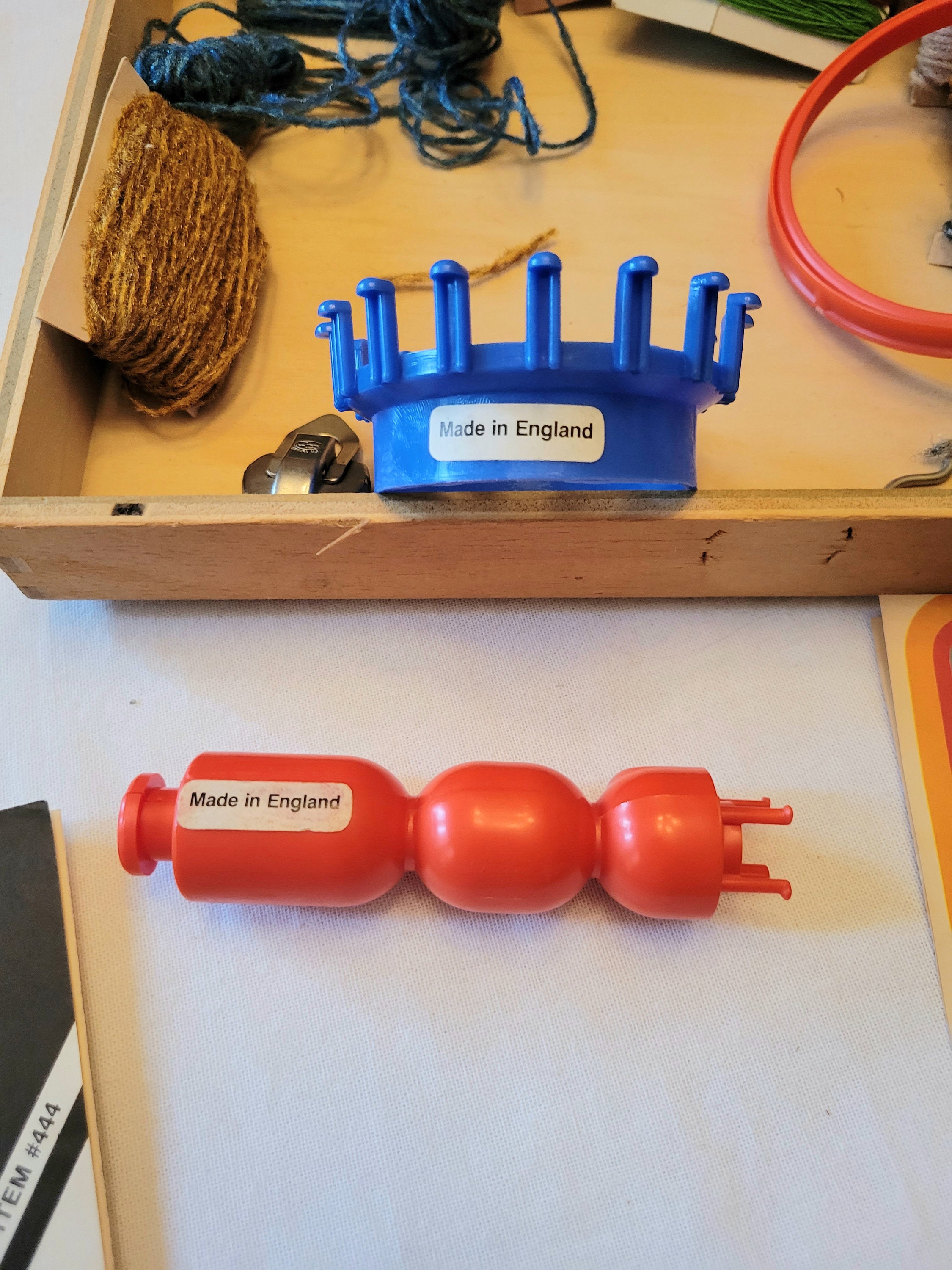 Knitting Spool Doll, National Science Kit, Vintage 1970's Made in ...