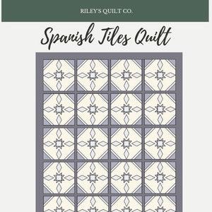 spanish tile quilt pattern