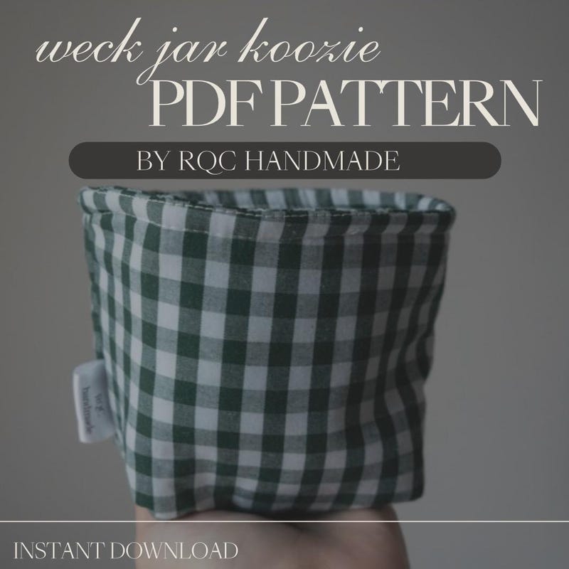 Koozie Sewing Patterns - Etsy