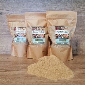 ESSIAC TEA Powder Original 4-herbs Formula Burdock Root, Sheep Sorrel ...
