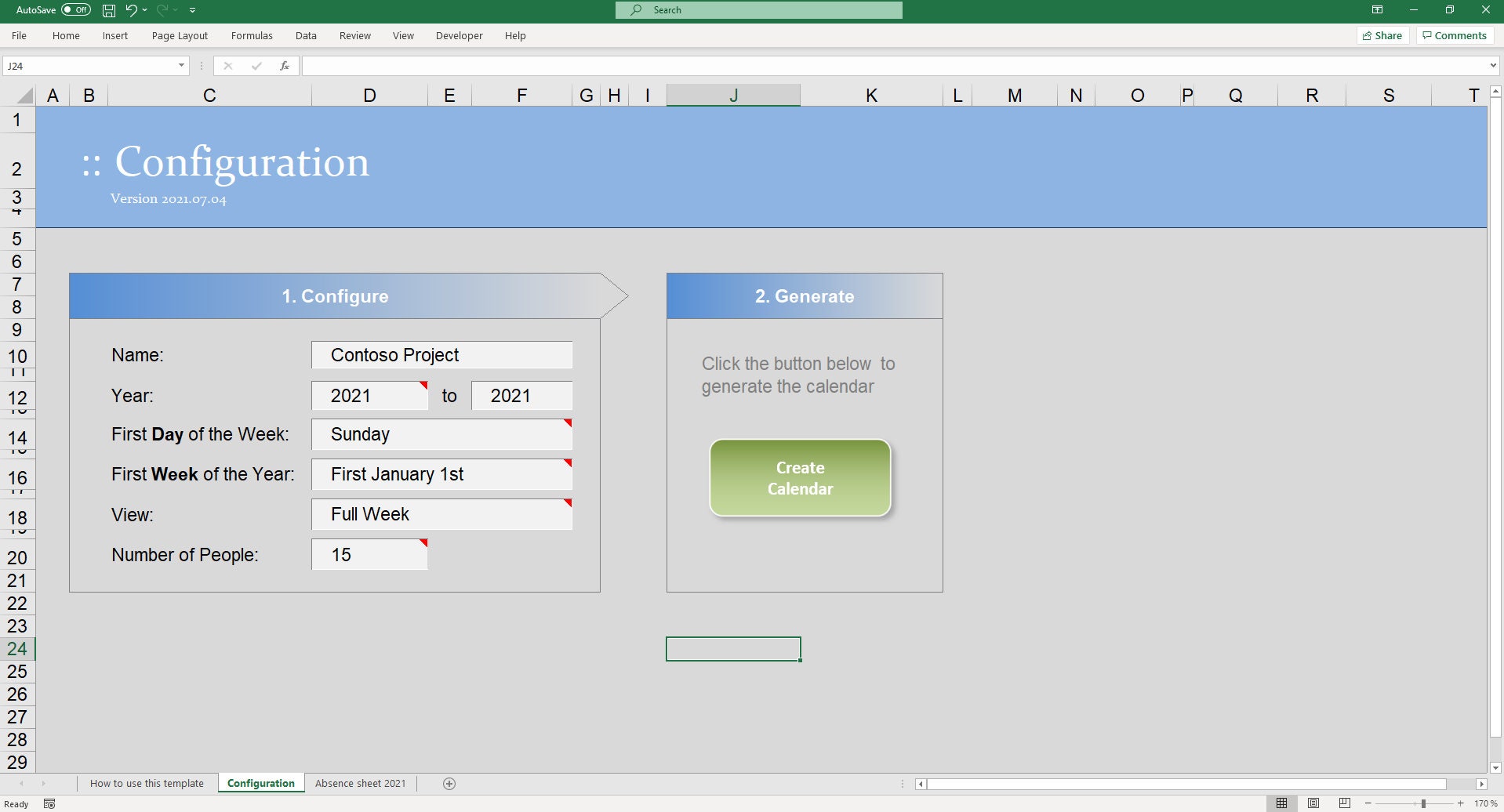Employee Absence Tracker for Microsoft Excel | Vacation Tracking ...