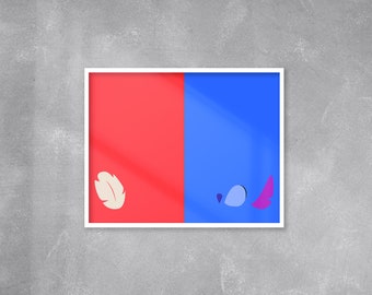 Lilo & Stitch's Lilo Minimalist Various Sizes Available - Etsy