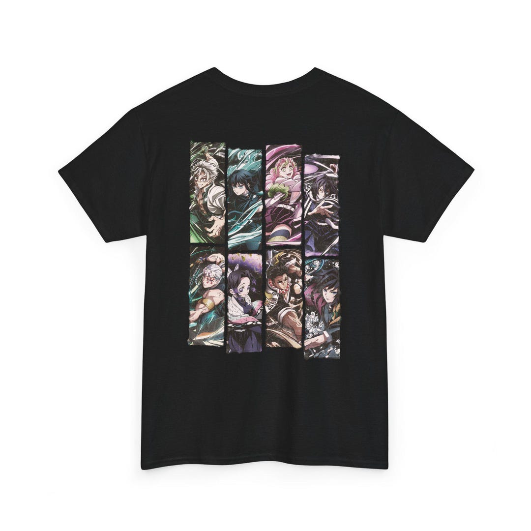 Hashira Demon Slayer Tee | Unisex Heavy Cotton T-shirt | Manga Anime ...