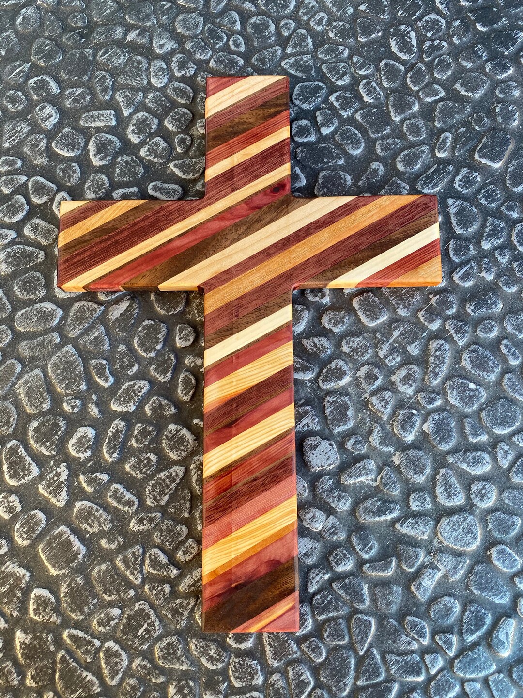 Unique Wall Hanging Cross, Christian Gift, First Communion Gift ...